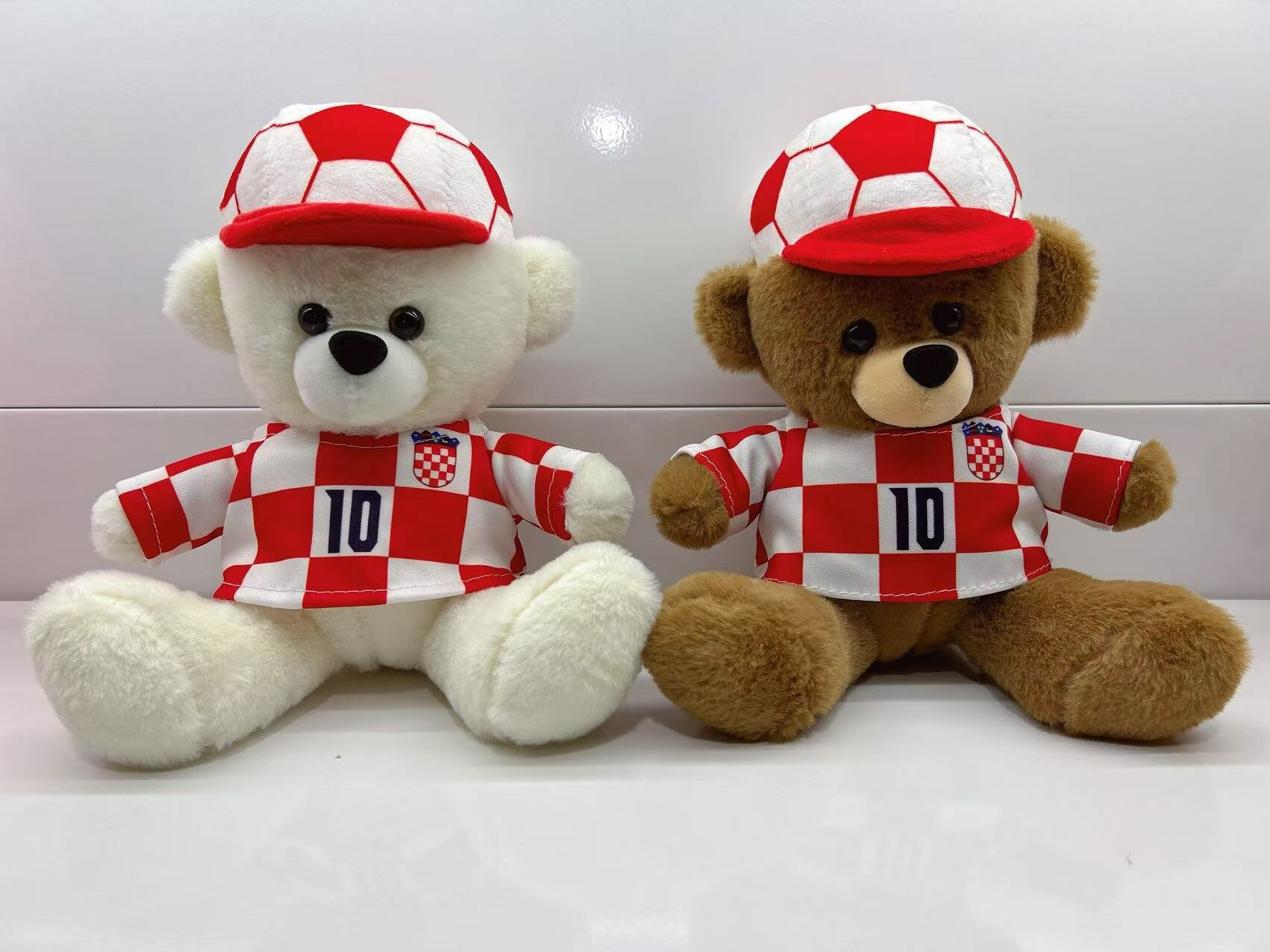 Мягкая игрушка милая супер милая захватная кукла оптом свадебная кукла футбольные медведи_8inch Единая цена, случайный