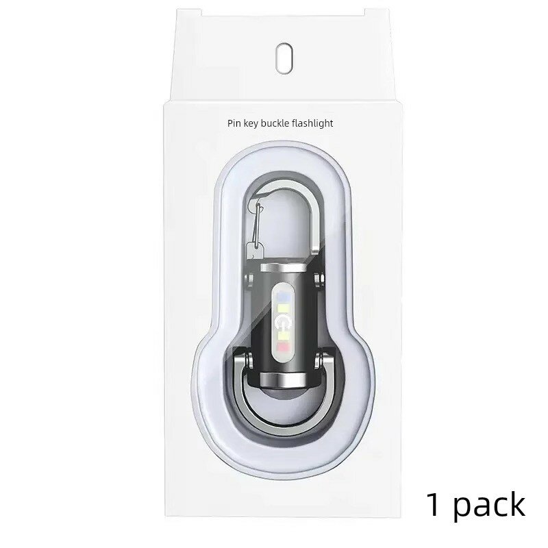 Многофункциональный водонепроницаемый портативный фонарик, крепящийся на пояс, миниатюрный, простой, для экстренных