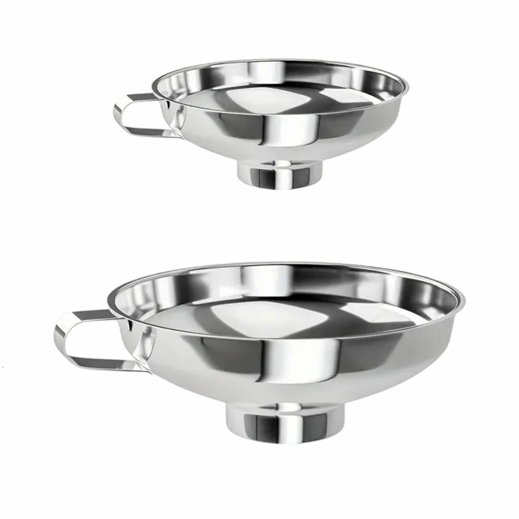 Стальной набор воронок для переливания