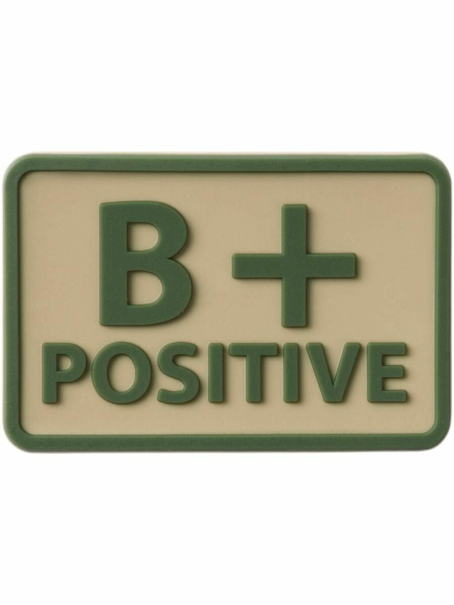 Патч Helikon-Tex Группа Крови B(III)/Rh+, Khaki