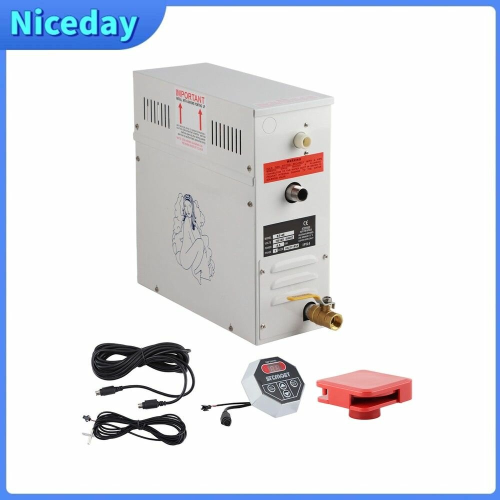 Подогреватель паровой бани 4.5KW 220V для домашней сауны SPA