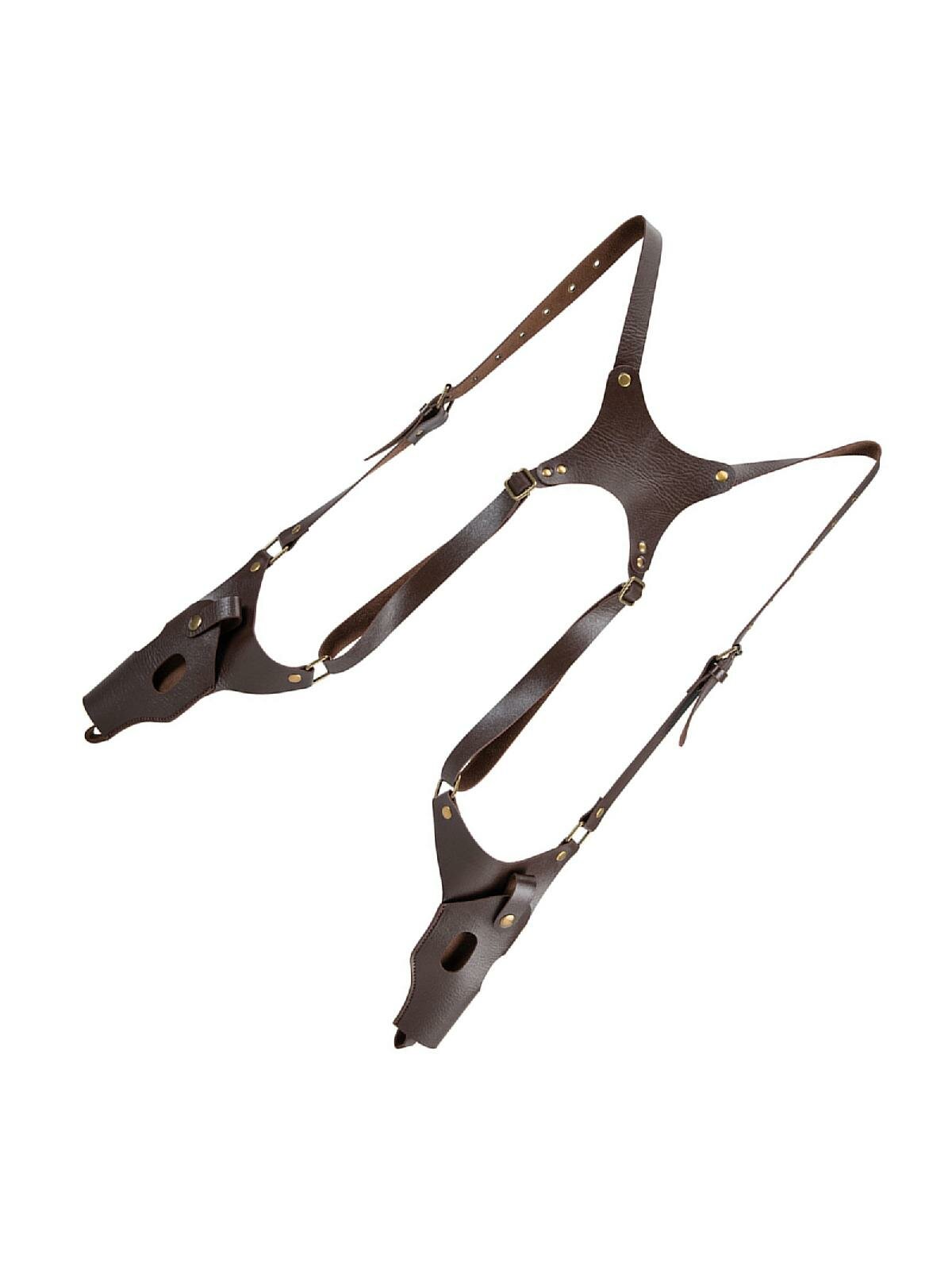 Тактическая подмышечная универсальная сумка для косплея в фильмах и телевизионных постановках на открытом воздухе, кожаная сумка для оружия