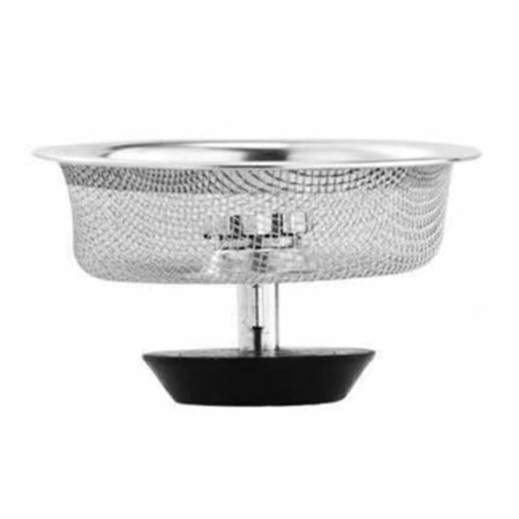 Эффективная заглушка для кухонной раковины, надежная замена, прочный фильтр из нержавеющей стали прозрачности