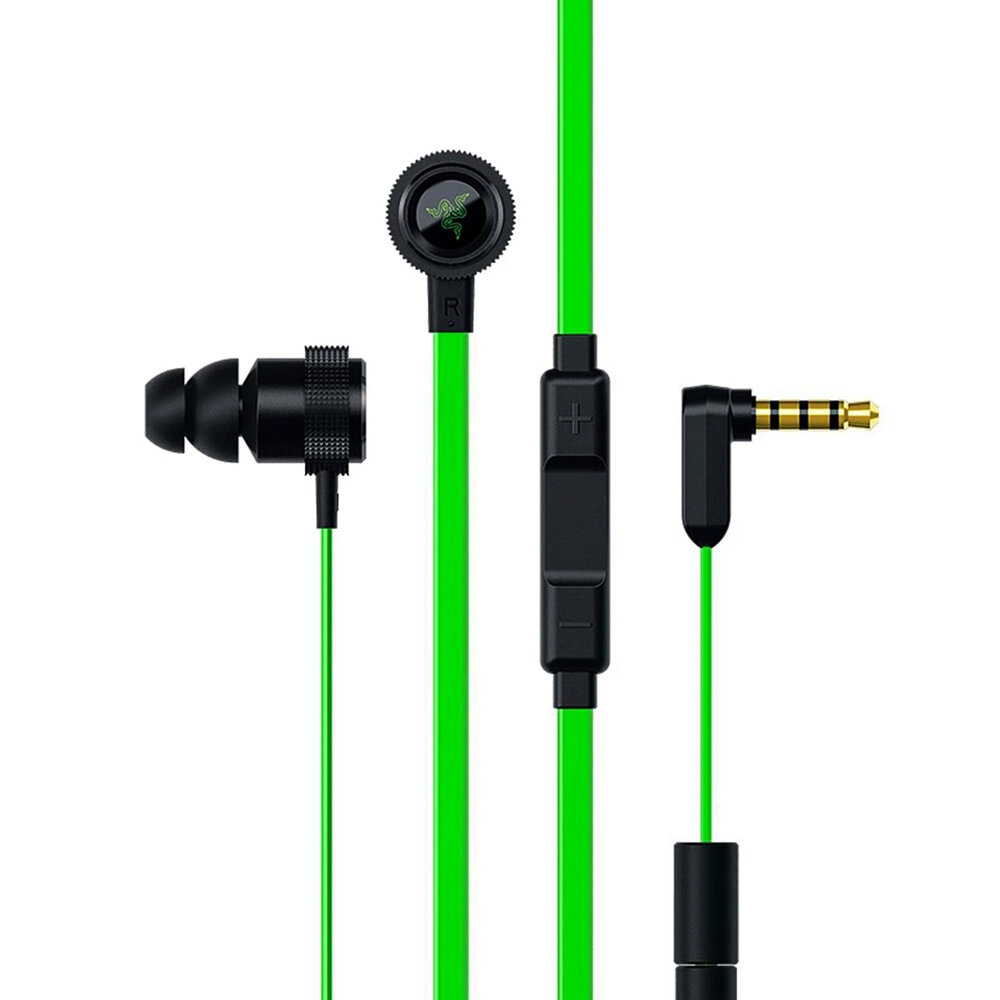 Hammerhead Pro V2 Внутриканальные наушники 1.3 м проводные с микрофоном 3.5 мм разъем/шумоподавление/HD голос/глубокий бас/трехкнопочное управление совместимы с телефоном/ноутбуком/iPad