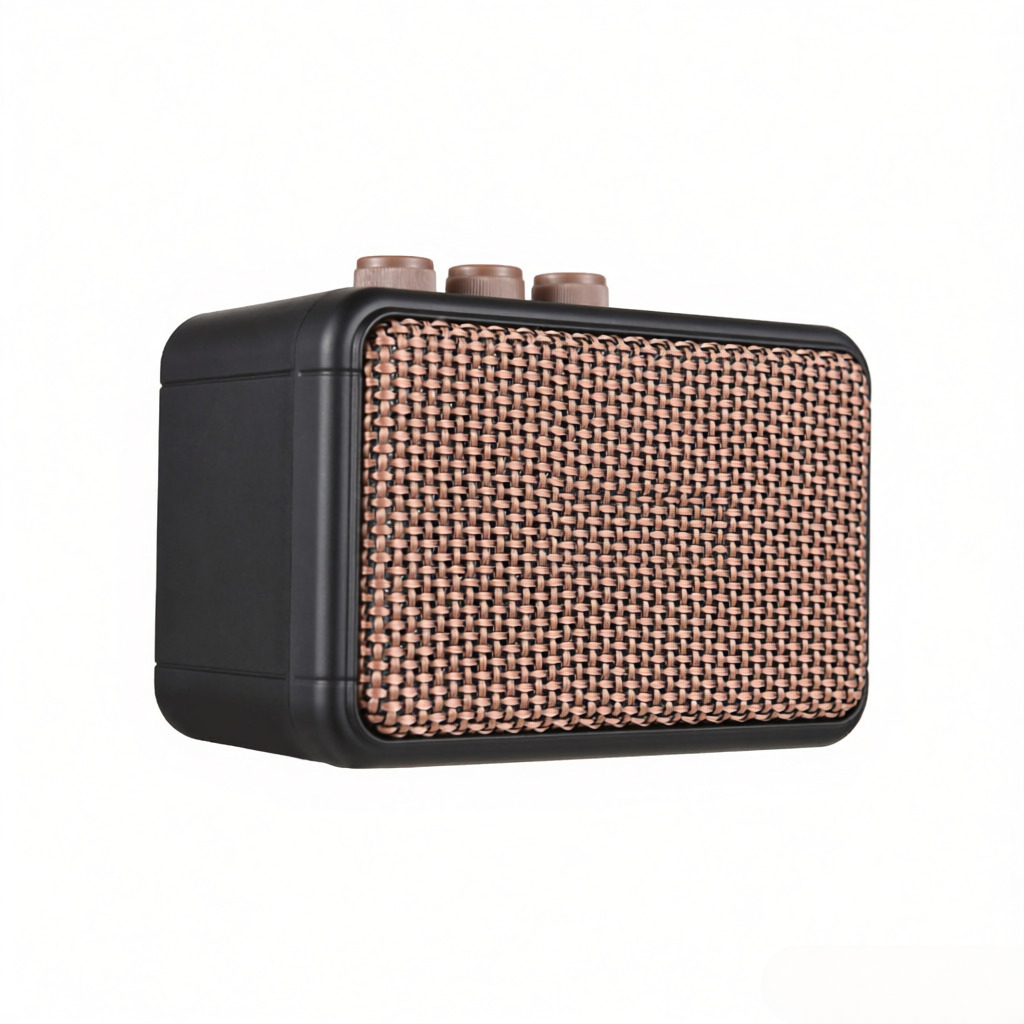 5W Электрогитарный Колонка Настольная Колонка 2 Звуковых Эффектов Чистый и Перегруз BT/Наушники Соединение 6.35мм Универсальный Входной Интерфейс Плаг и Плей Встроенный Аккумулятор 1.75-дюймовый Полночастотный Колонка x 2 BT Версия 5.3 3.7V/2000mA