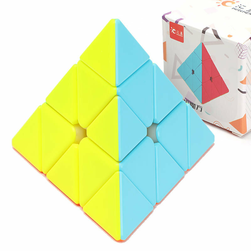 [Qiyi Qiming Pyramid S2] Треугольник особой формы Пирамида третьего порядка Кубик Рубика для детских соревнований