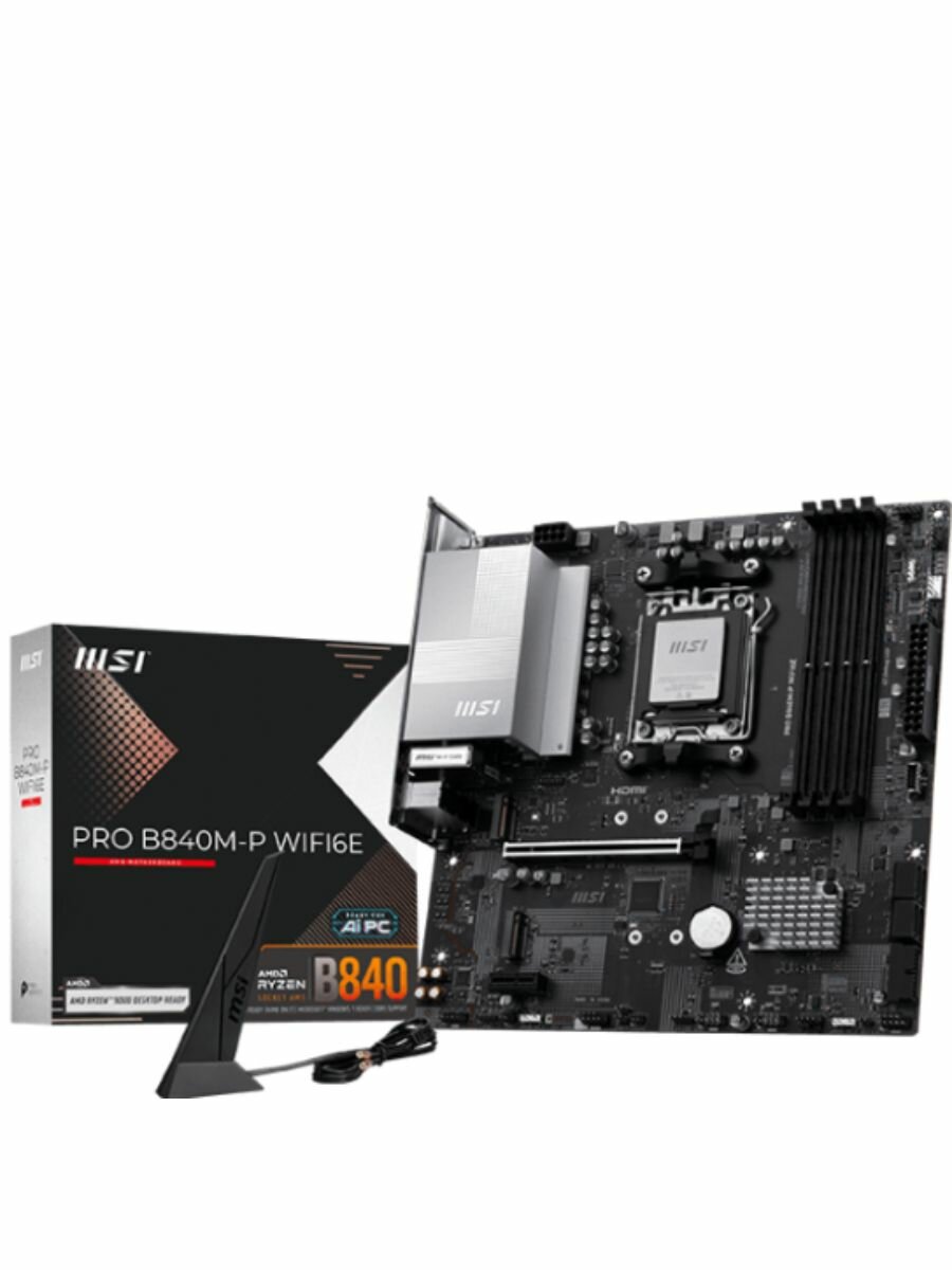 Материнская плата MSI PRO B840M-P WIFI6E