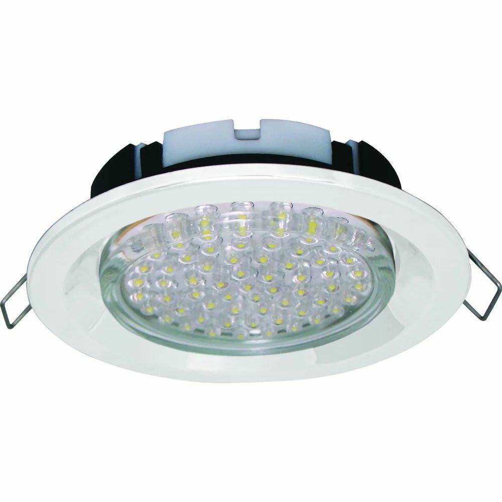 Глубокий легкий встраиваемый светильник Ecola FW5305ECB