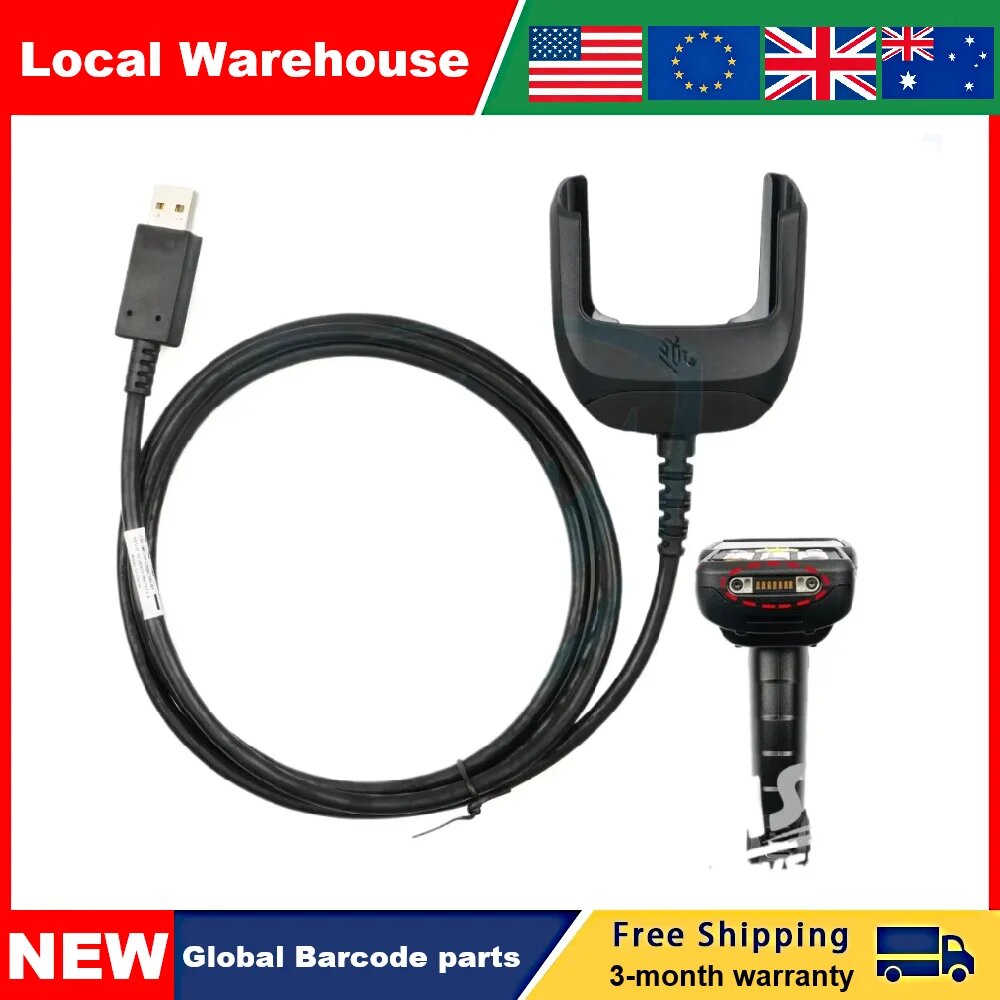 Для Zebra USB Comm и зарядный кабель Symbol MC3300 CBL-MC33-USBCHG-01