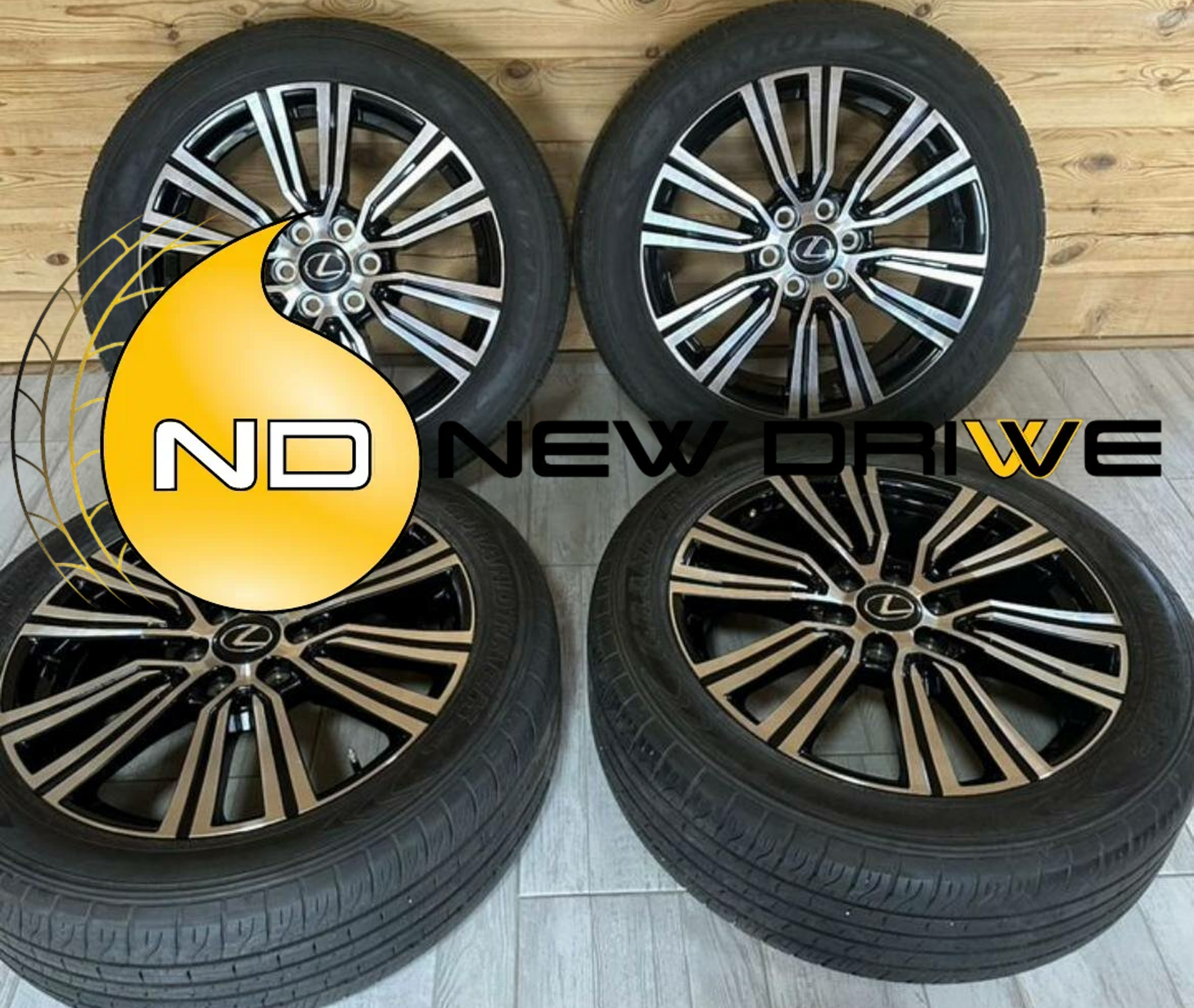 Шины Dunlop Grandtrek PT5A 265/50 R22 + Оригинал Кованые Диски Lexus LX 600 / LC 300 Япония 4 шт.