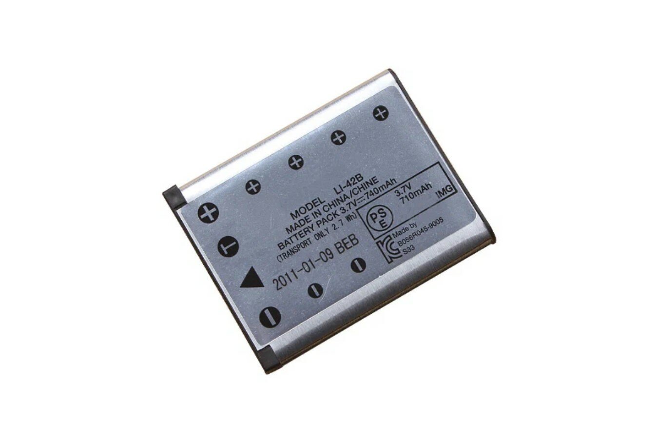 Аккумуляторная батарея MyPads 710mAh LI-42B / LI-40C / LI-40B для фотоаппарата Olympus D-770/VG-165/VG-180/X-560WP