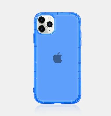 Синий противоударный чехол для iPhone X Xs