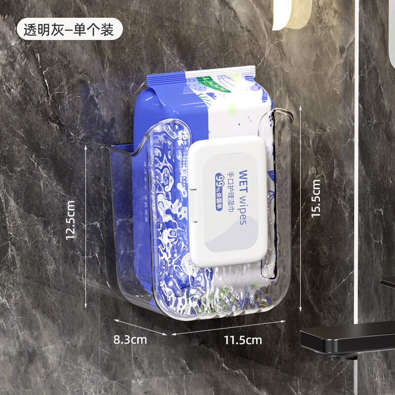 Коробка для хранения влажных салфеток Настенная коробка для полотенец без пробивания коробка для хранения туалетных