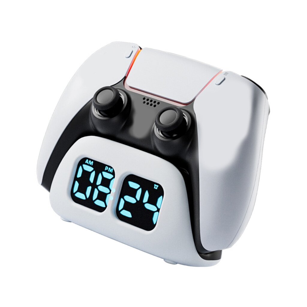 Держатель Для Зарядки Игрового Контроллера Зарядная Док-станция с Дисплеем Времени, Часами и Подсветкой, Подставка Для Зарядки Геймпада