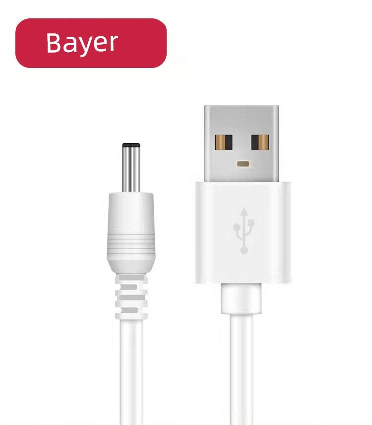 Кабель для зарядки электрической зубной щетки для Bayer X3/X7/G5/K5, USB-C к Micro-USB, премиальный дизайн, длина 1 метр