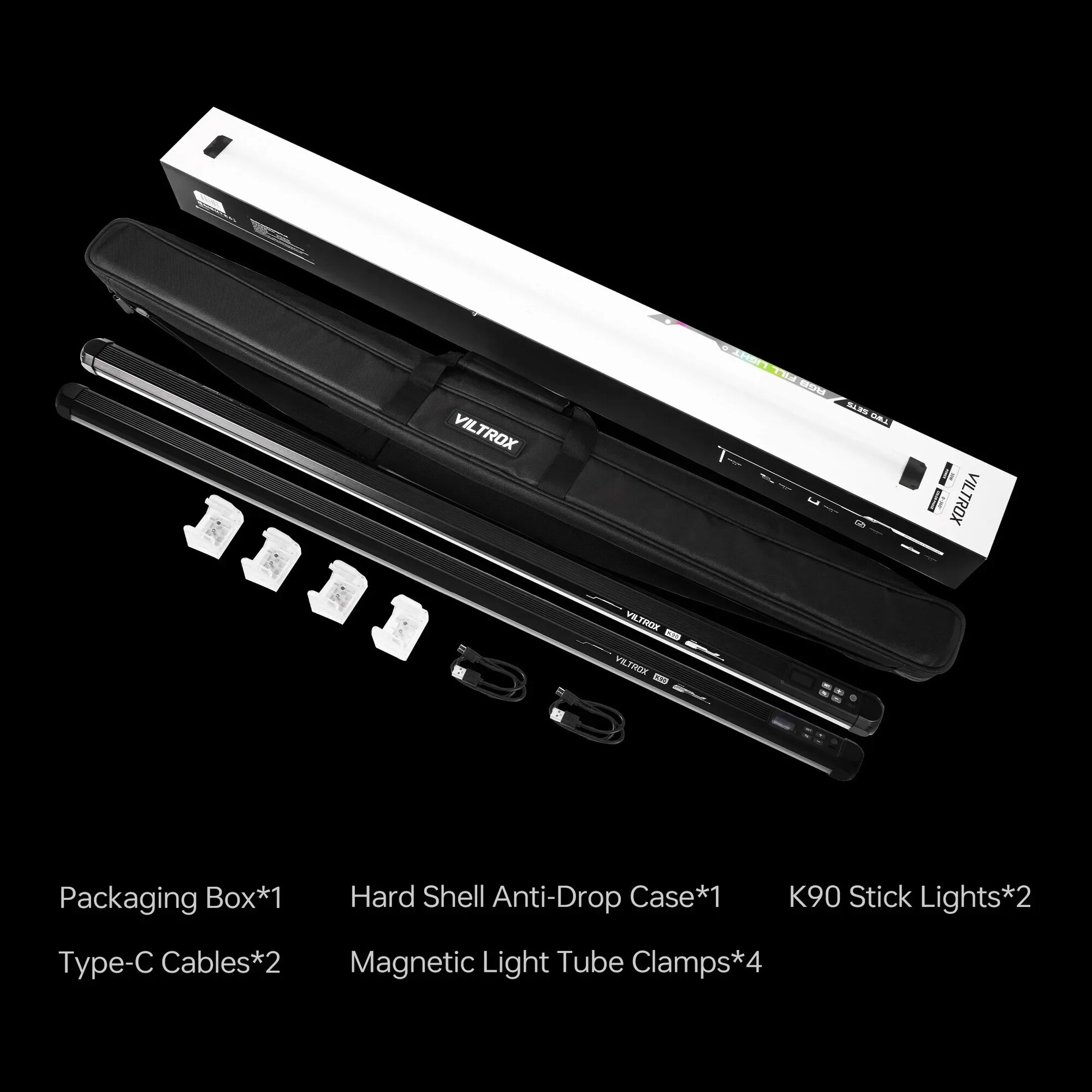 Viltrox K90 Dual Light RGB светодиодный светильник