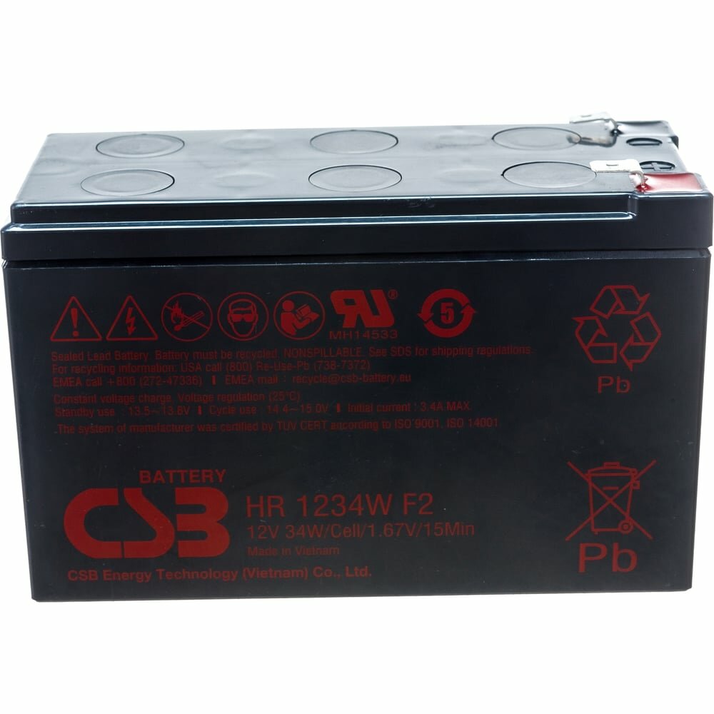 Аккумулятор для ИБП CSB HR1234W