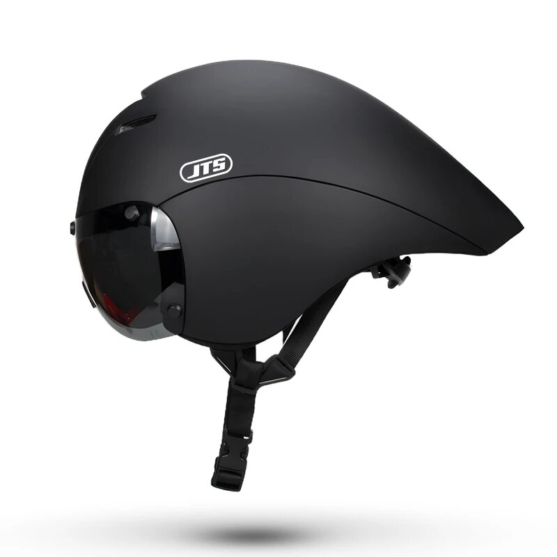 JTS GH-13 велосипедный шлем для триатлона Черный, Черный, Black