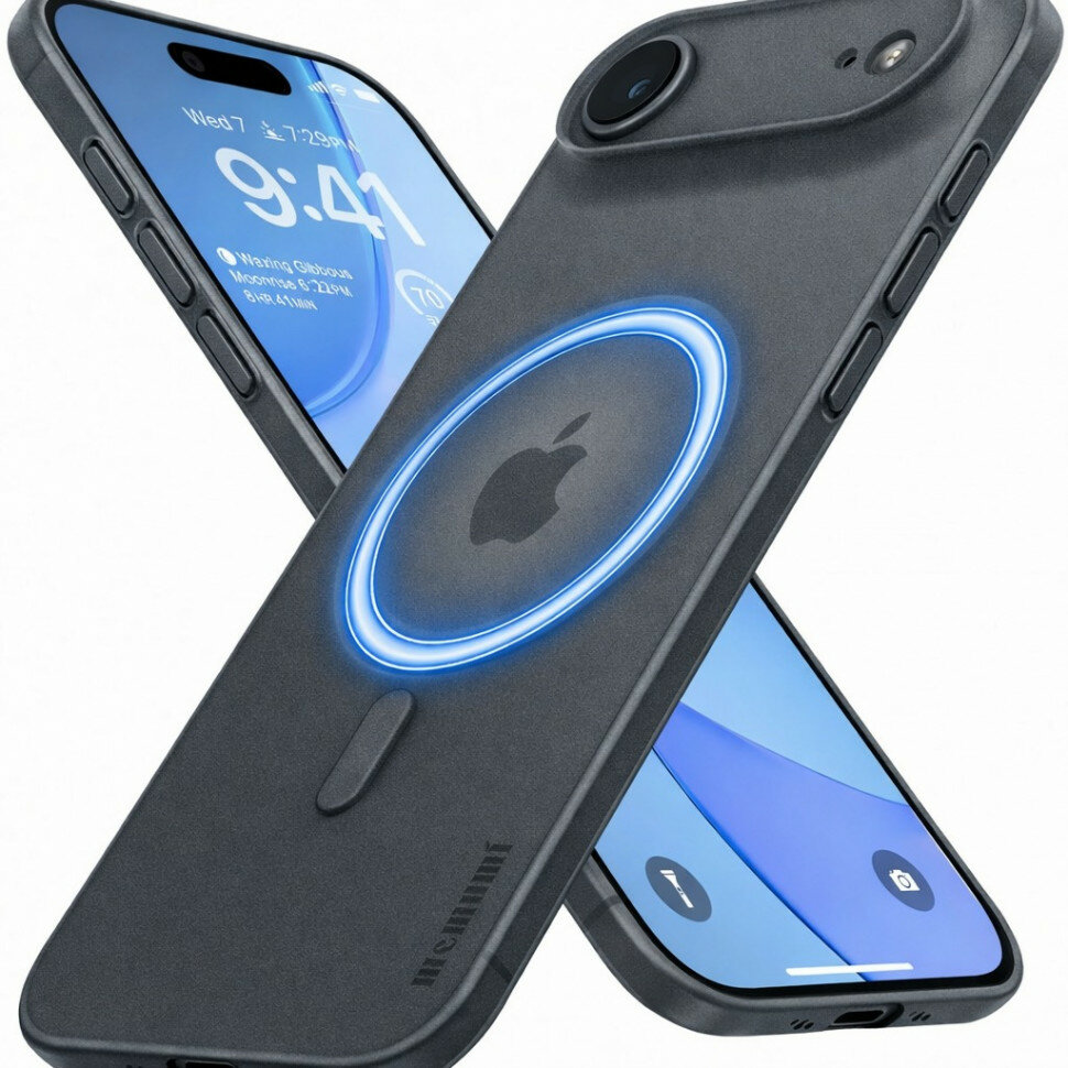 Чехол Memumi Magnetic Ultra Thin Case для iPhone Air серый