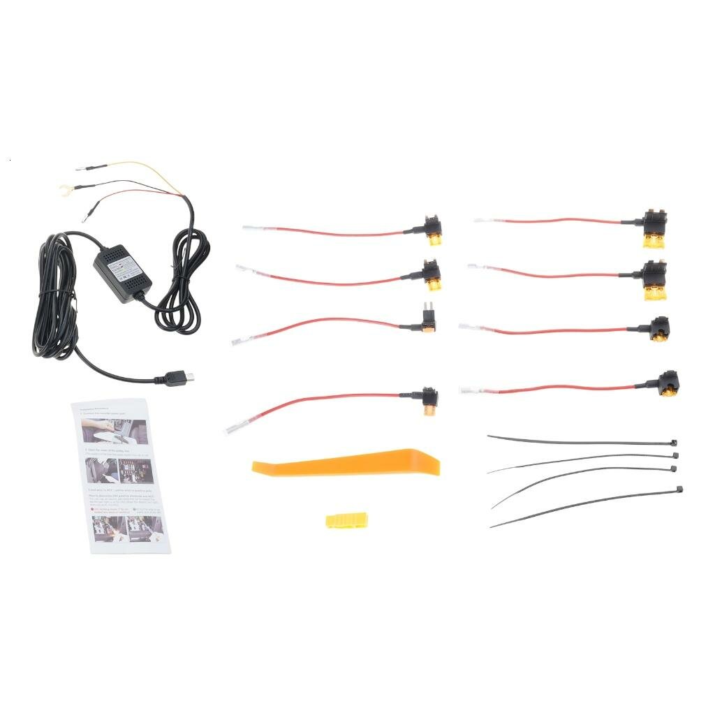 Комплект для подключения видеорегистратора, мини-прямая головка