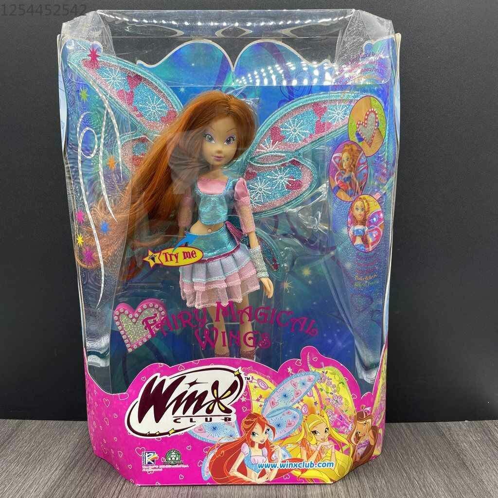Winx club Блум Стелла флора Девочка-кукла Волшебные крылья винкса Стелла999
