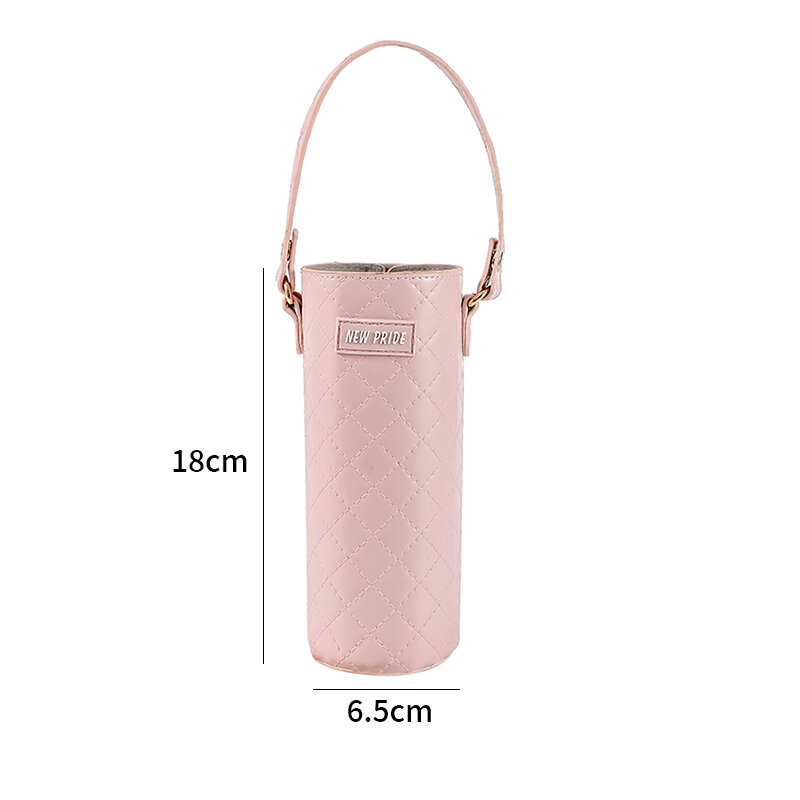 Изолированный чехол для стакана, чехол для бутылки с водой, ремешок, защитный чехол, кожаная сумка для стакана, чехол для бутылки с водой, универсальный чехол для стакана для взрослых и студентов