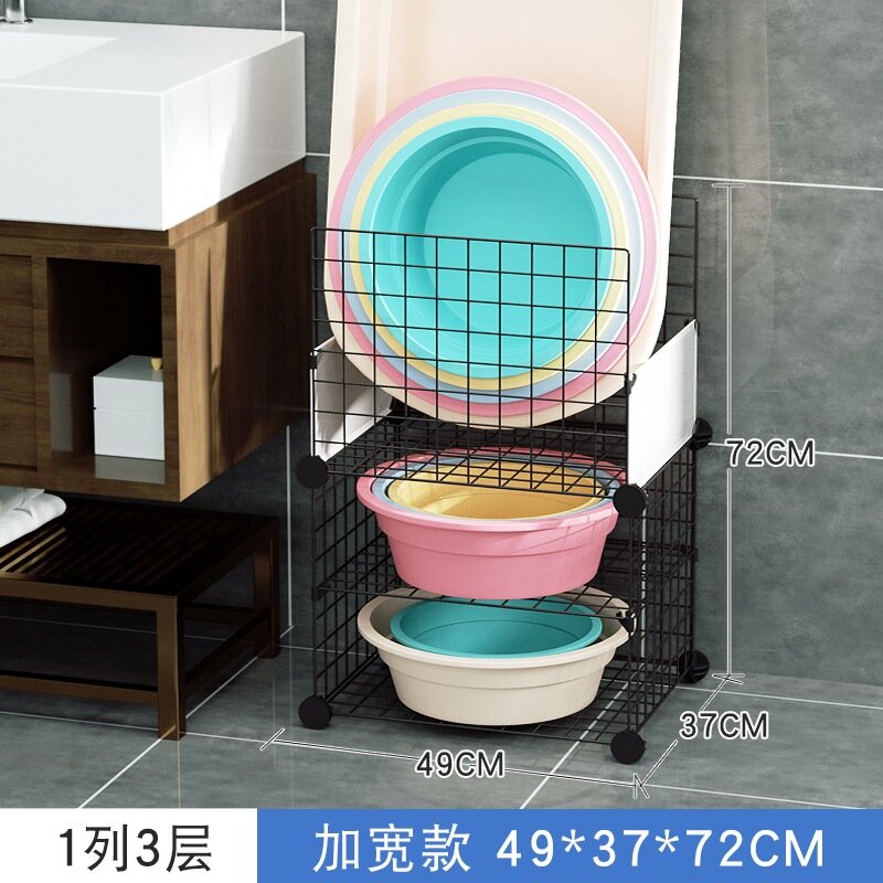 Стойка для хранения в ванне, подставка для умывальника, напольная стойка для детской ванночки, большой держатель для раковины в ванной