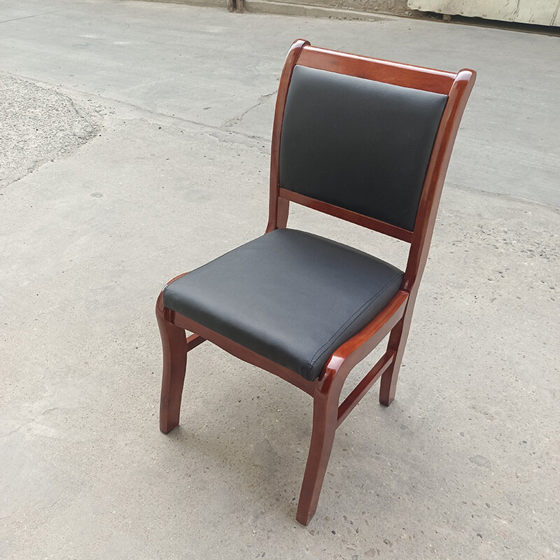 Конференц-зал Большой овальный конференц-стол Длинный стол Прямоугольный стол из массива дерева с кожаной отделкой Стол для переговоров в китайском стиле Простой тренировочный стол и набор стульев