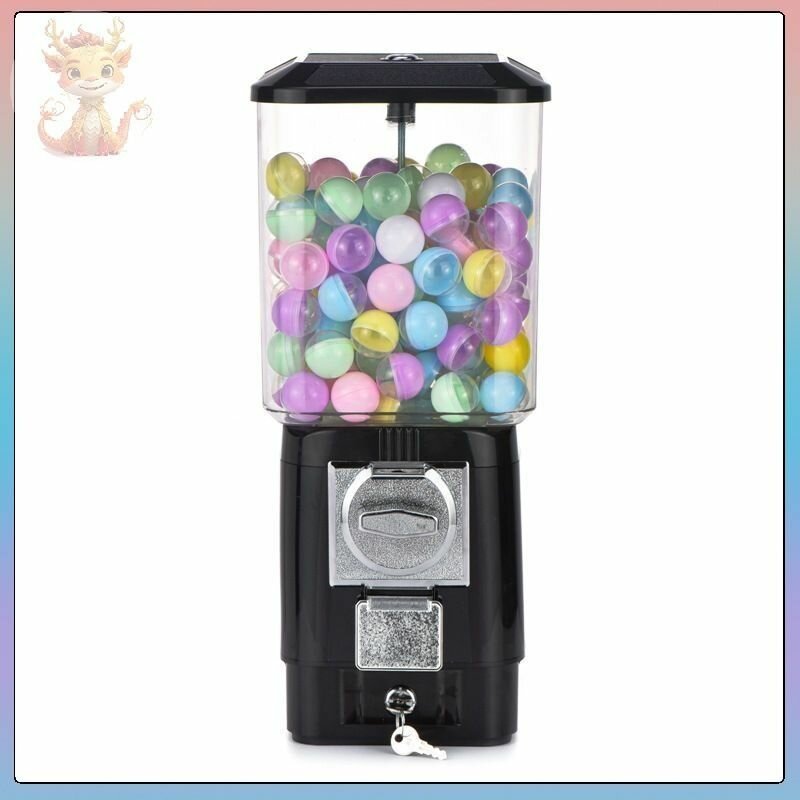 Вендинговый автомат для жвачек, попрыгунчиков, игрушек в капсулах и конфет/Опционально с монетным приводом/Механический торговый вендинговый аппарат KIDS'TOP.