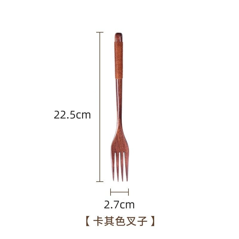 Японский стиль ложка пить суп бамбуковая ложка ложка ретро длинная ручка деревянная ложка деревянная маленькая ложка