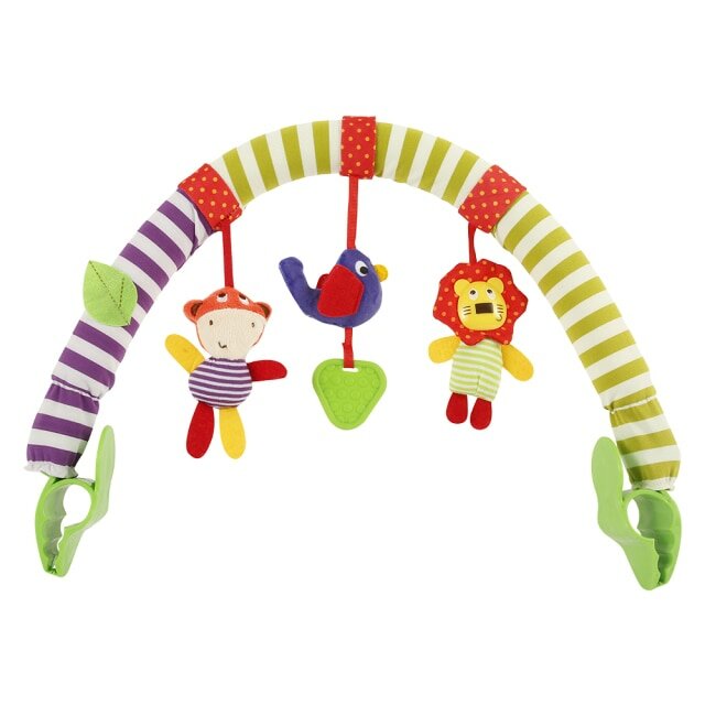 Детские игрушки Весящие спиральные клубники Детский автомобиль Милая животная детская кровать Мобильная кровать Детские игрушки 0 Новорожденные образовательные игрушки для детей 12 месяцев Детская клубника и мобильная (великолепная)