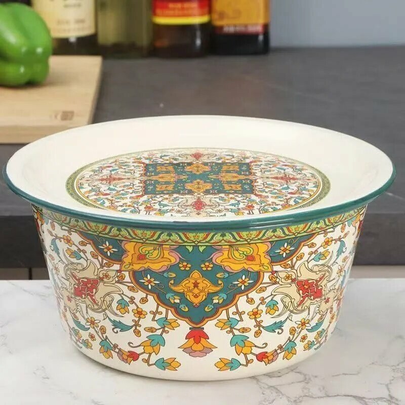 Таз для варки варенья, эмалированная сталь, 4.60 л, 1 шт