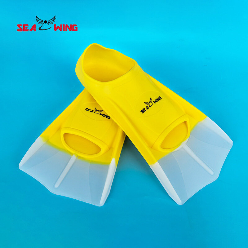 Детские ласты для тренировки плавания, ласты лягушки, ласты утки, для взрослых мужчин и женщин, свободное дайвинг, короткие ласты, профессиональные силиконовые ласты для дайвинга