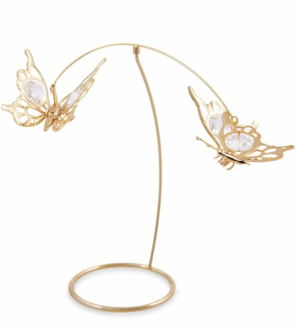 Фигурка Пара бабочек A574674 Crystal Temptations, Металл, кристалл