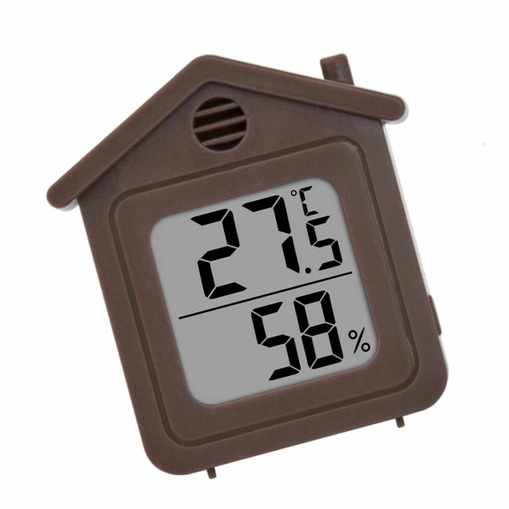 Монитор температуры и влажности, Коричневый