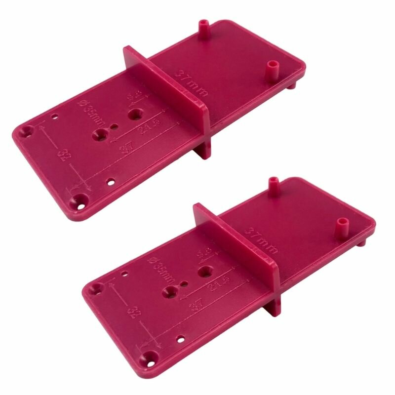 Шаблон для сверления отверстий под петли