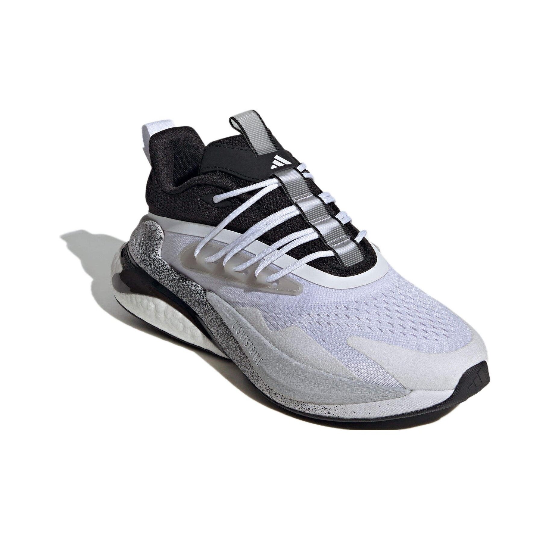 Кроссовки adidas ALPHABOOST V2, размер EU 44.5 стопа (27.5CM), бело-черный — фото 1