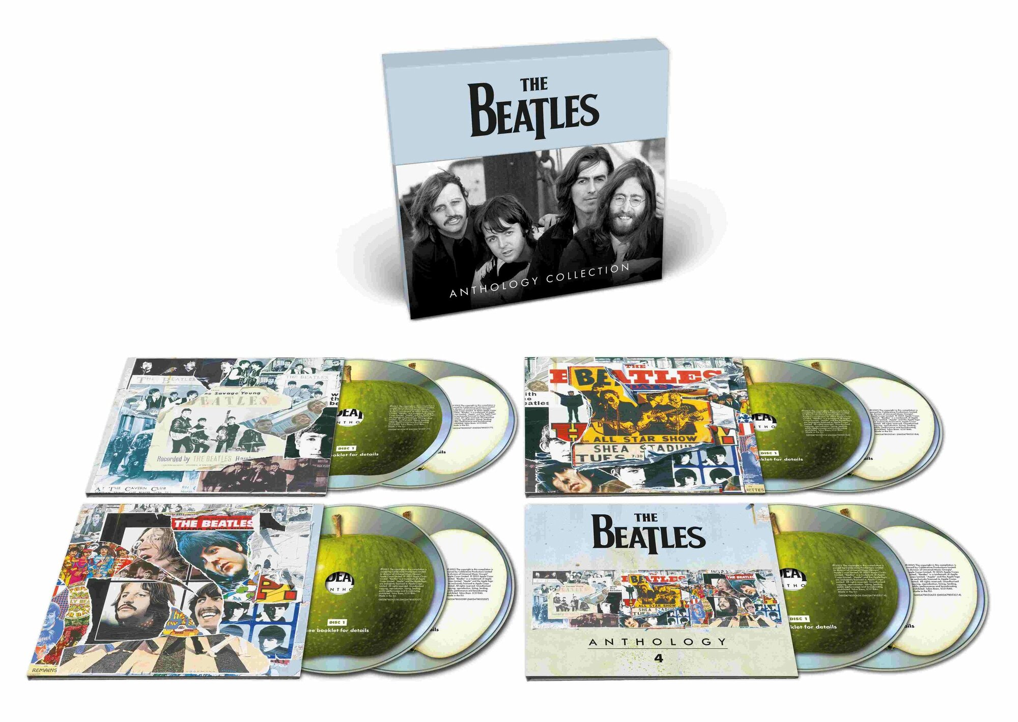 Компакт-диск The Beatles - Anthology Collection (2025 Edition) (remastered) (Limited 8CD-Box) (1 CD)