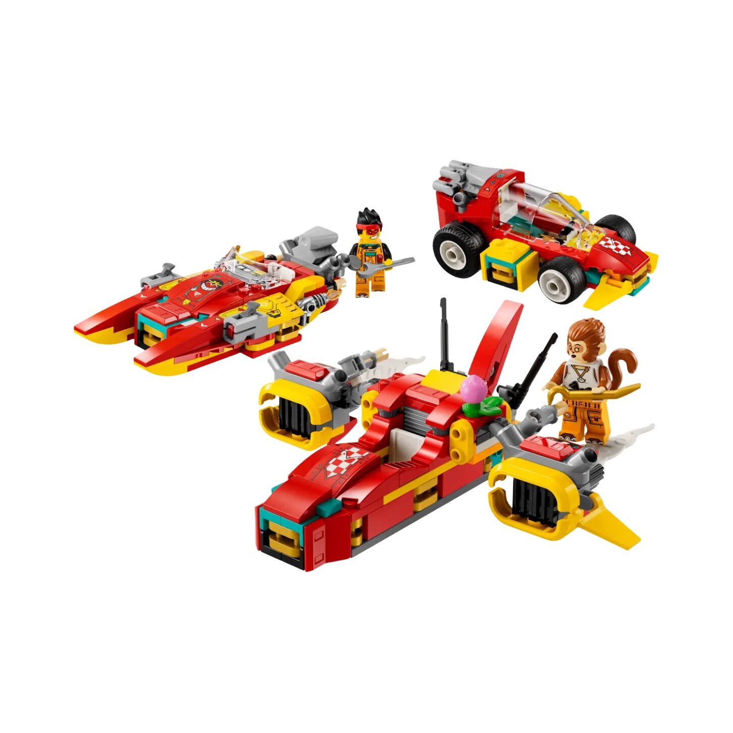 LEGO Little Monkey King Collection Гоку Кид'Х Универсальный WORKSHOP Конструкторы 390 шт 2 шт Фигурки 80050