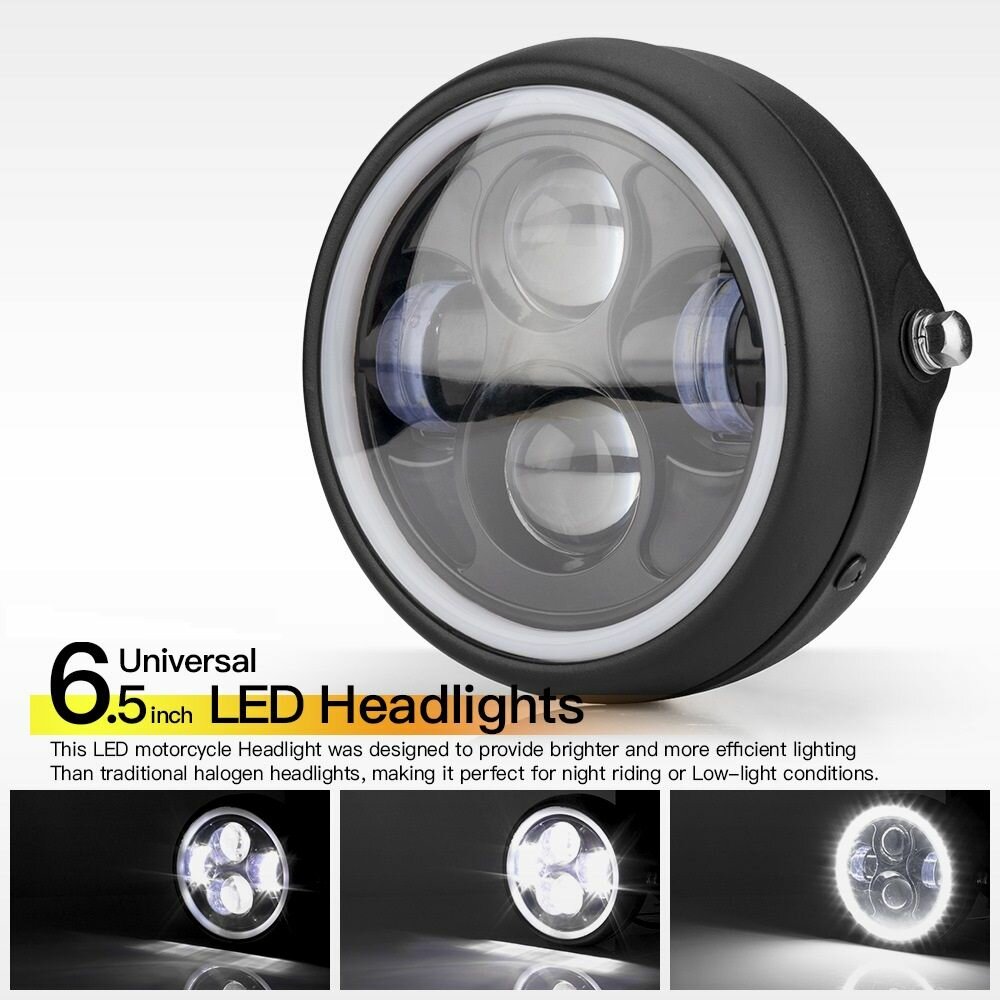 Фара для мотоцикла cafe Racer