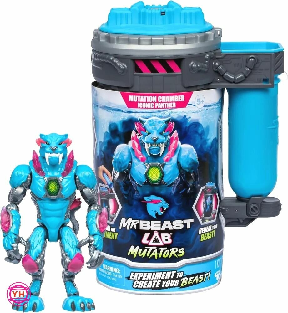 MrBeast Lab - Лаборатория животных, маленькие скульптурные игрушки, подарки для детей