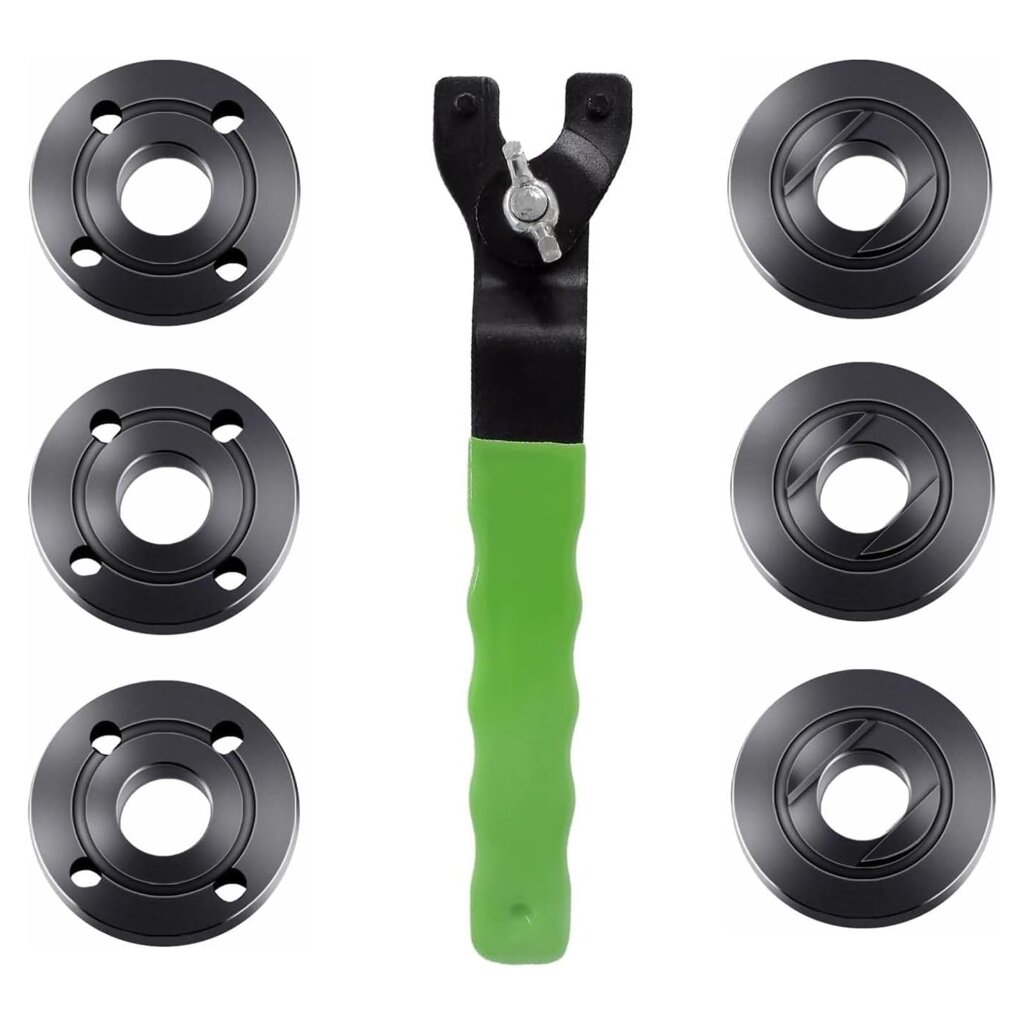 Многофункциональная Шлифовальная Машина, Фланцевая Гайка и Гаечный Ключ, Сменная Деталь С Металлической Текстурой