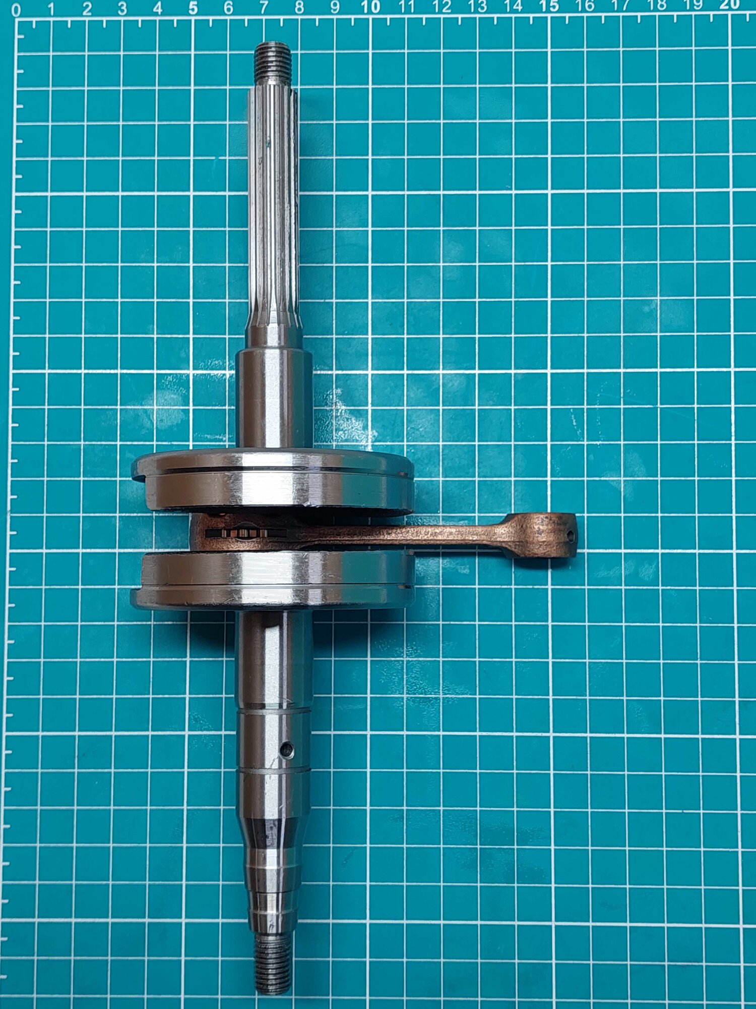 Вал коленчатый в сборе 2Т YAMAHA 1E40QMB, JOG50 p10mm