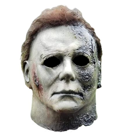 HAQI Маска Майкла Майерса — Реалистичная Маска для Косплея, Хэллоуина и Ужасных Вечеринок (Натуральный Латекс)