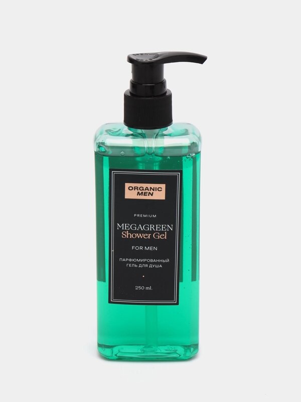 Organic Shop Organic Men парфюмированный гель для душа "Megagreen", 250 мл