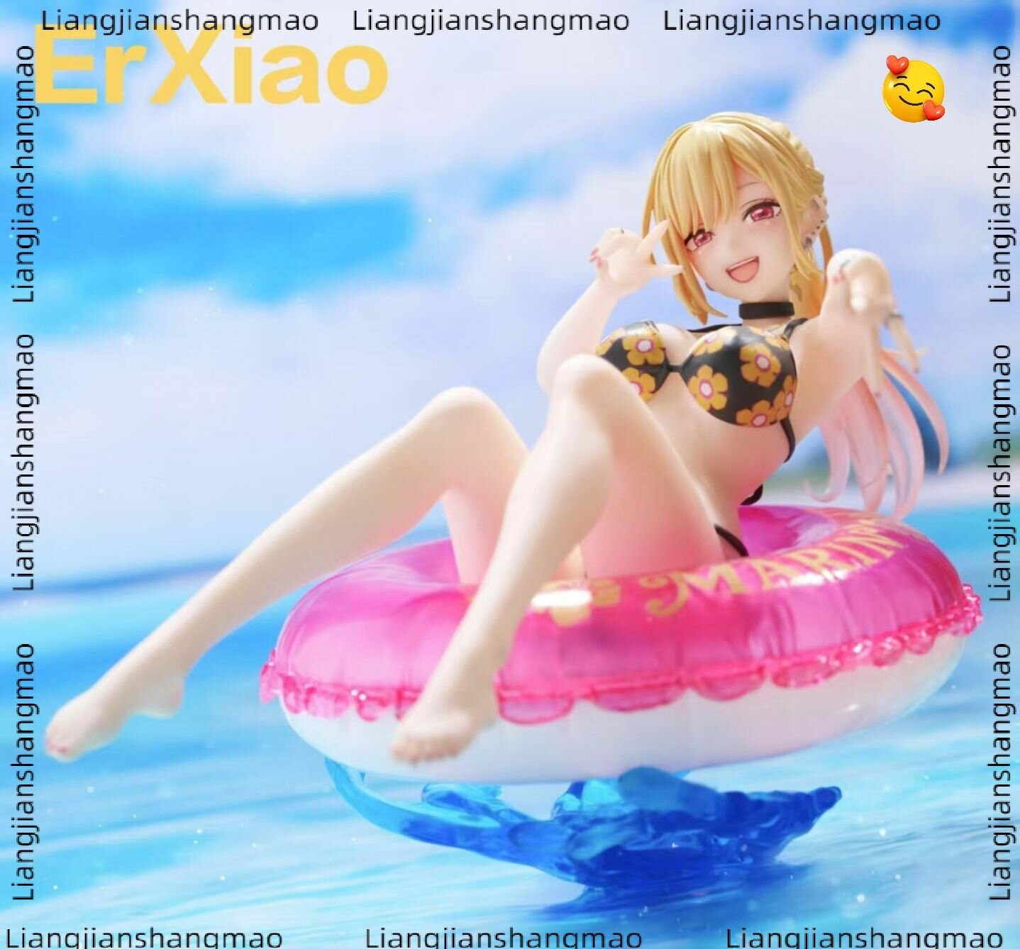 Эксклюзивная кукла Марин Китагава 10 см Taito Aqua Float Girls The Dress Up Doll Will Fall in Love