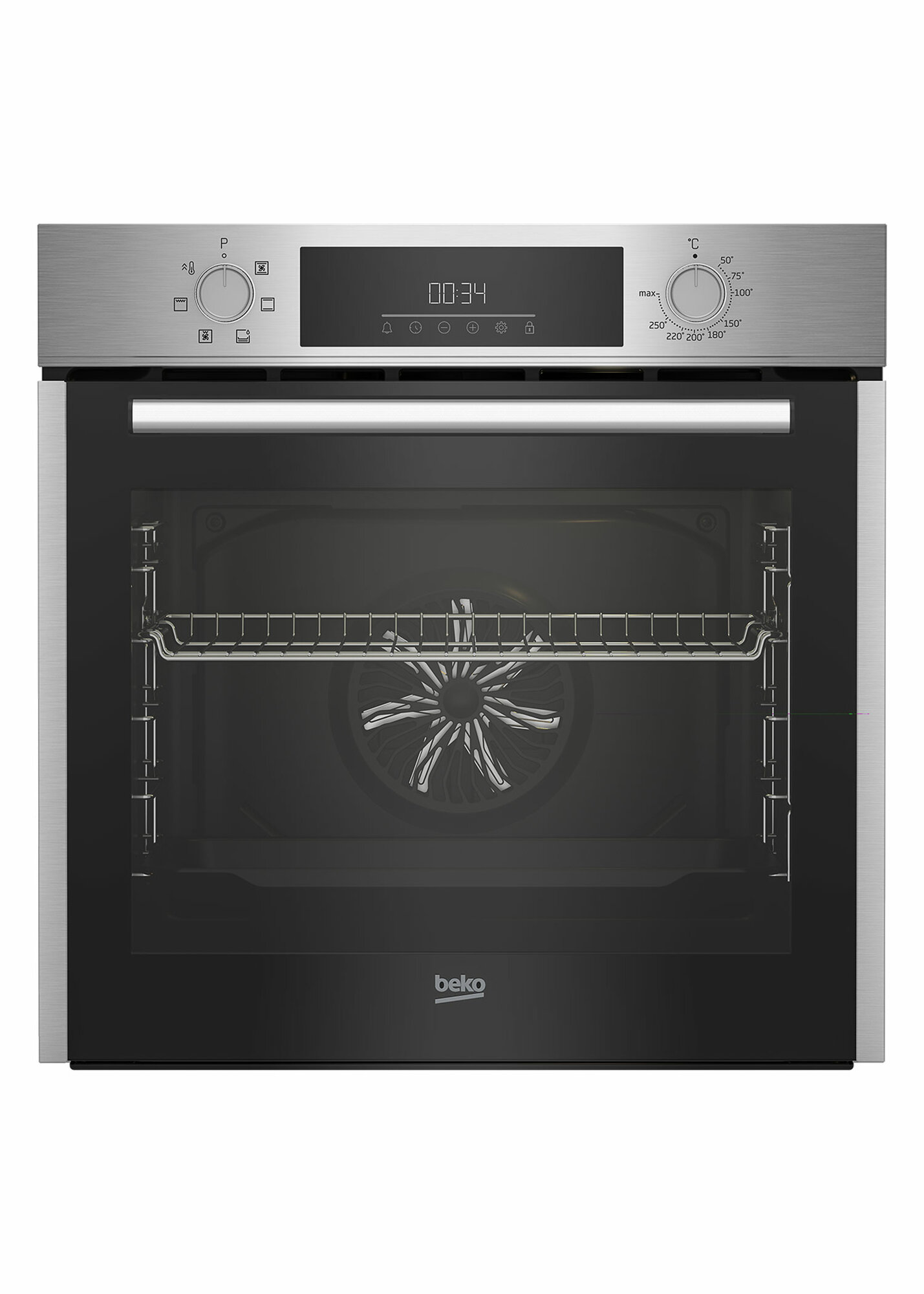 Электрический духовой шкаф BEKO BIOC1431KXNC, нержавеющая сталь