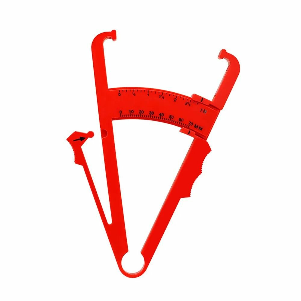 Калипер для измерения жира с двойной шкалой инструмент фитнеса