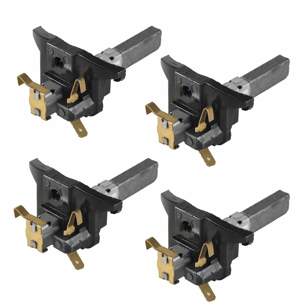 4 шт. Угольные щетки для электродвигателя пылесоса Аксессуары