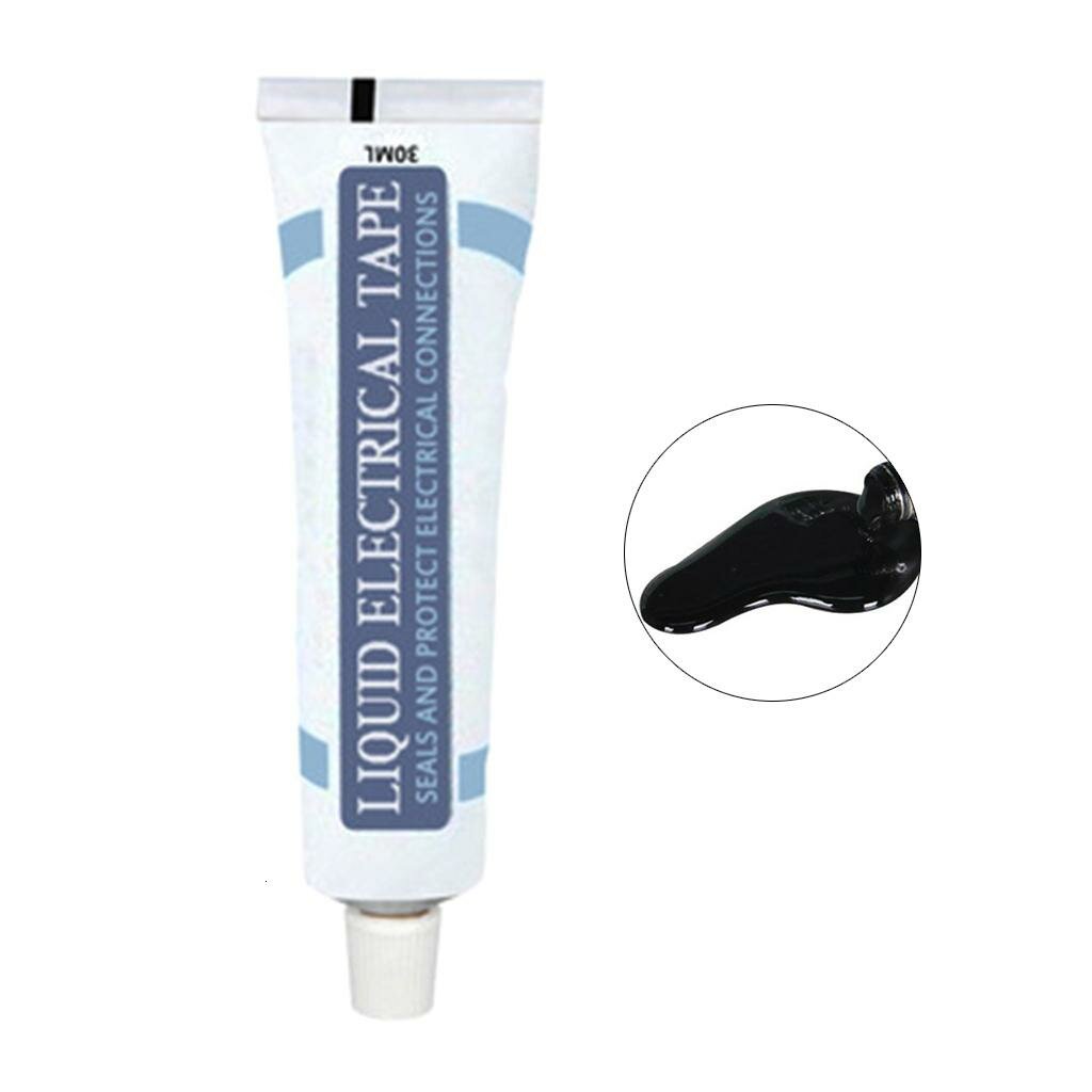 Огнестойкий силиконовый герметик -60–250 °C 30 мл, Черный